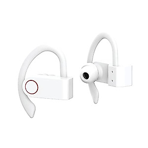 AT&T ST30-WHT Sport in-Ear True Wireless Stereo Bluetooth Earbuds with Microphone (White)
