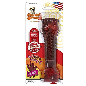Nylabone Flavor Frenzy Power Chew Dog Toy Beef Jerky X-Large/Souper (1 Count)