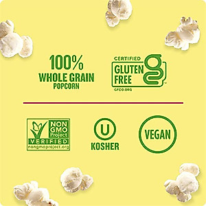 Angie's BOOMCHICKAPOP Sea Salt Popcorn, Gluten Free, Party Size, 6.7 oz.