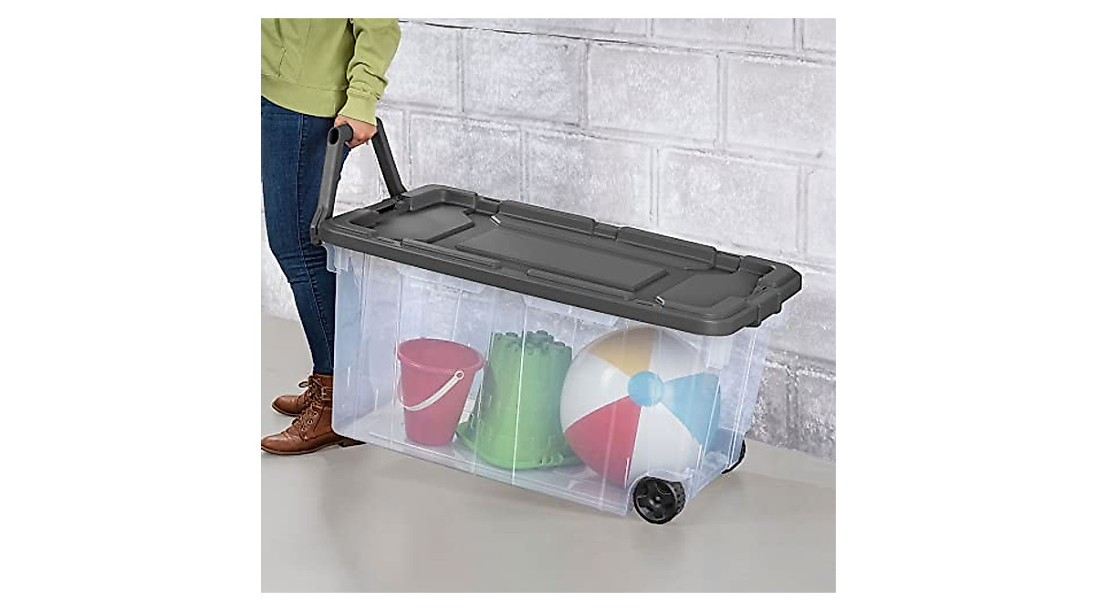 Sterilite 160 Quart Storage Bin 2-Pack for Organizing