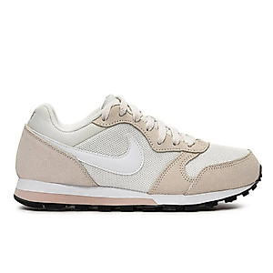 Nike Womens Md Runner 2 Trainers 749869 Sneakers Shoes (UK 4 US 6.5 EU 37.5, Phantom White Light Cream 011)