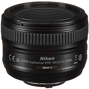 Nikon AF-S NIKKOR 50mm f/1.8G Lens + Acessory Bundle and Cleaning Kit