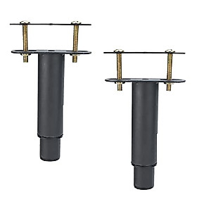 Adjustable Height Center Support Leg for Bed Frame, 5.1" to 9.5" Metal Adjustable Center Frame Slat Support Leg, Sofa Furniture Cabinet Bed Frame Support Leg for Wooden Slats and Metal Bed Frame