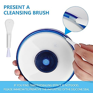 UFGOHFS Coffee Bean Storage Vacuum Seal Containers Airtight Coffee Container Airtight Food Storage Containers Coffee Vacuum Canister Sugar storage containers airtight 1.2 Liter blue