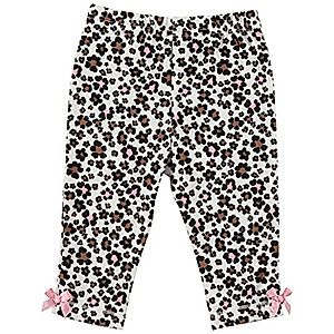 Disney Minnie Mouse Newborn Baby Girls 4 Piece Outfit Set: Bodysuit Pants Bib Hat Pink 3-6 Months