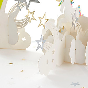 Hallmark Signature Paper Wonder Pop Up Birthday Card (Unicorn, You are Magical) (1299RZH1137)