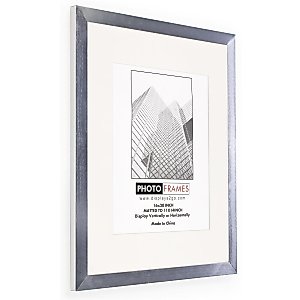 Displays2go PFA18SV162 Aluminum Wall Picture Frame
