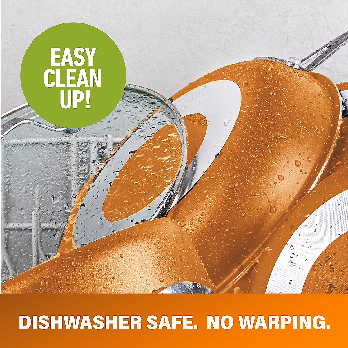 Gotham Steel Mini Nonstick Egg & Omelet Pan – 5.5” Single Serve Frying Pan / Skillet, Diamond Infused, Multipurpose Pan Designed for Eggs, Omelets, Pancakes, Sliders, Rubber Handle, Dishwasher Safe