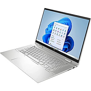2022 HP Envy X360 2-in-1 15.6" FHD Touch-Screen Laptop | 11th Generation Intel Core i5-1155G7 | 16GB DDR4 | 512GB SSD | Backlit Keyboard | Fingerprint | Windows 11 | with Mouse Pad Bundle