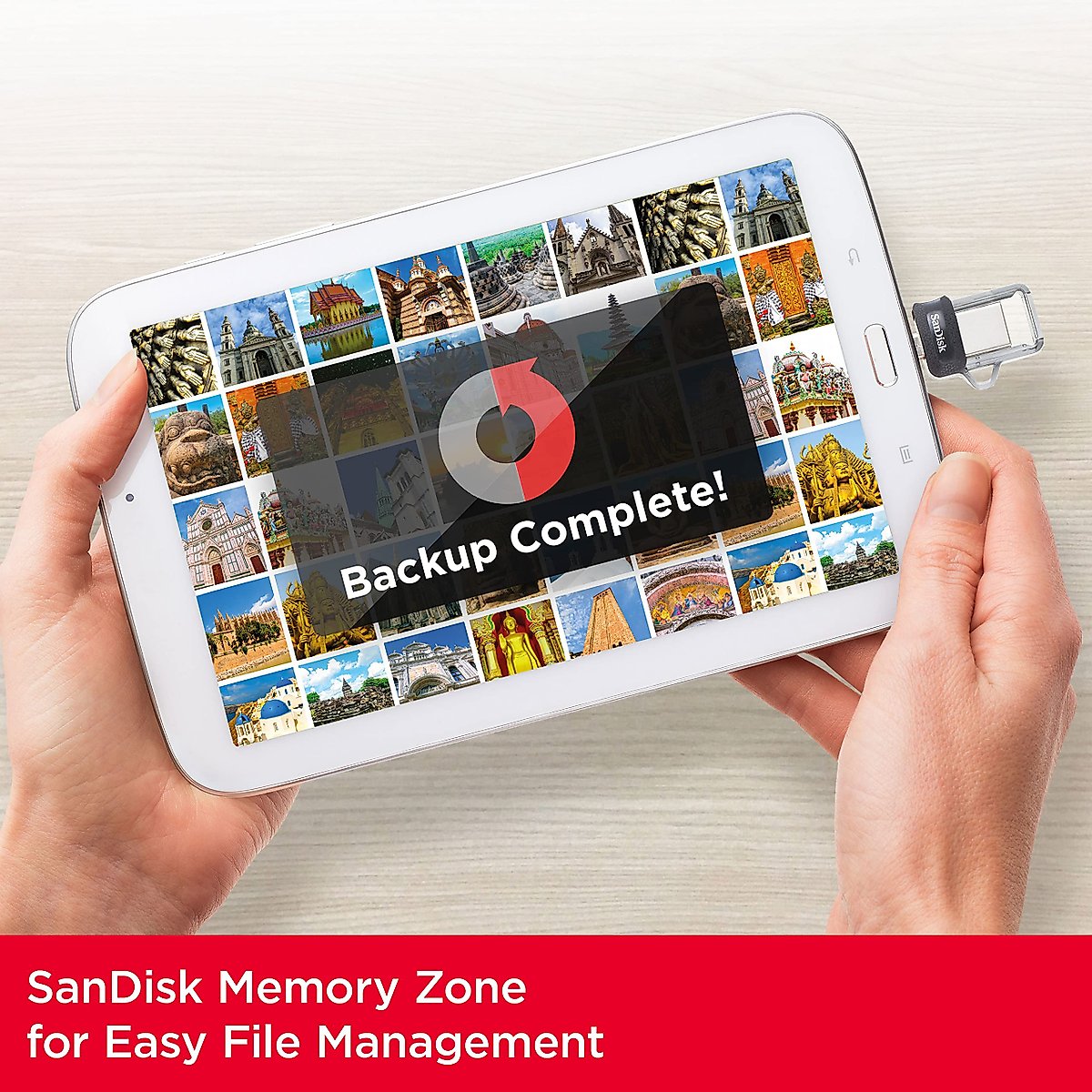 SanDisk 256GB Ultra Dual Drive m3.0 for Android Devices and Computers - microUSB, USB 3.0 - SDDD3-256G-GAM46, Black
