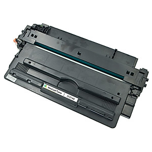 NineLeaf High Yield Compatible for HP 14A CF214A Toner Cartridge use in Laser Jet Enterprise 700 M712 M725 Printer (2 Pack Black)