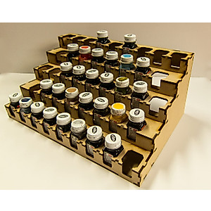 GameCraft Miniatures Paint Rack - Testors Square Enamels