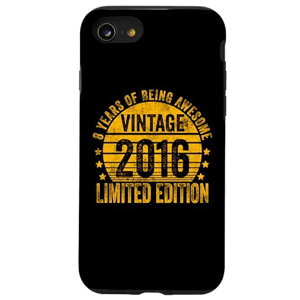 iPhone SE (2020) / 7 / 8 8 Year Old Vintage 2016 Limited Edition Bday Case