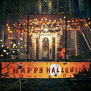 116"x 19" Large Merry Christmas Banner-Long Red Balck Buffalo Plaid Christmas Decoration Banner, Huge Christmas Porch Sign Hanging Banner Poster forWinter Holiday Outdoor Indoor Party Home Decorations