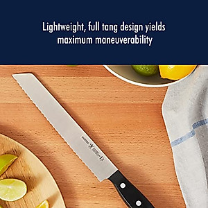 HENCKELS Statement Razor-Sharp 8-inch Bread Knife, Cake Knife, German Engineered Informed by 100+ Years of Mastery
