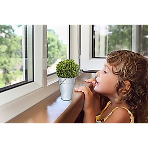 Small Metal Buckets with Handle - 12 Galvanized Buckets for Party Favor - Metal Pail Craft Bucket - Mini ice Bucket - Metal Flower Bucket - Silver Tin Bucket for Farmhouse Rustic Wedding Decoration