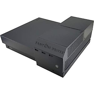 Fantom Drives FD 12TB Xbox One X Hard Drive - XSTOR - Easy Attach Design for Seamless Look with 3 USB Ports - (XOXA12000) by Fantom Drives, Black