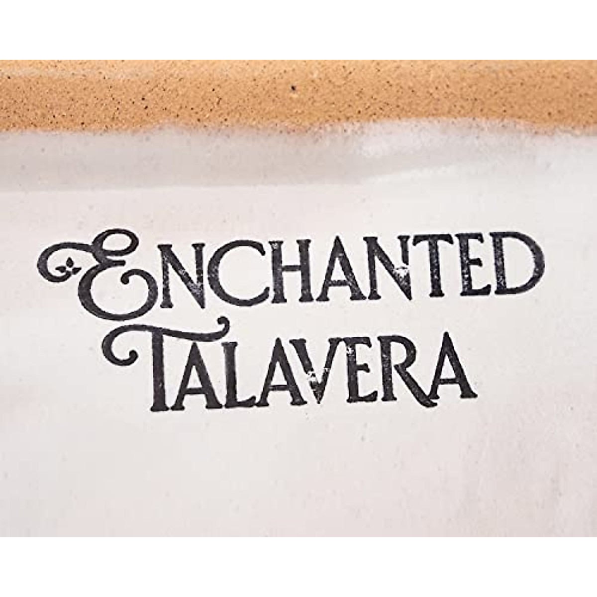 Enchanted Talavera Pottery Mexican Hand Painted Ceramic Rectangle Serving Platter Dish Appetizer Plate Tray Food Mexican Floral Pattern Thanksgiving Holiday Party Fiesta (Large 13.2 x 9 x 2, Multi)