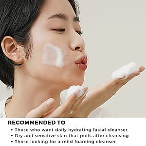 DearKlairs] K-Beauty Skincare Rich Moist Foaming Cleanser, 3.4 fl oz (100 ml)