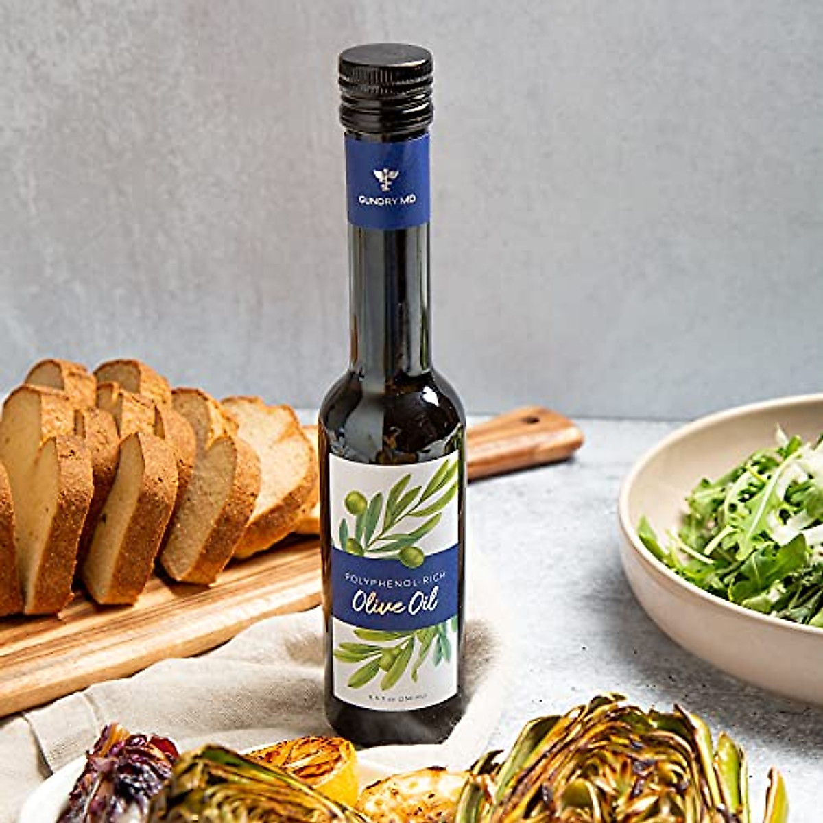 Gundry MD® Organic Extra Virgin First Cold Press Moroccan Polyphenol Rich Olive Oil (Olive Oil)