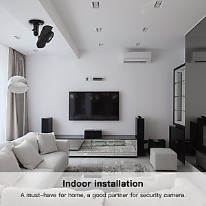 Koroao Mount Compatible with SimpliSafe Camera, 360 Degree Adjustable Wall Mount for SimpliSafe Security Camera (2-Pack)