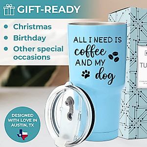 KEDRIAN Dog Mom Tumbler 30oz, Dog Gifts For Dog Lovers Gifts For Women, Dog Mom Mugs For Women, Dog Mom Coffee Mugs, Dog Mom Cup, Dog Mom Gifts For Women Funny, Mothers Day Dog Mom Mothers Day Gifts