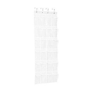 Cafuvv Over The Door Shoe Organizer Pockets Shoe Rack Clear Hanging Holder For Bedroom HP9