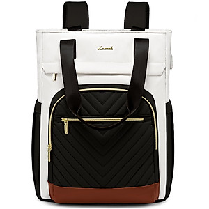 LOVEVOOK Laptop Backpack for Women, 17 Inch Work Laptop Bag Teacher Nurse Backpack