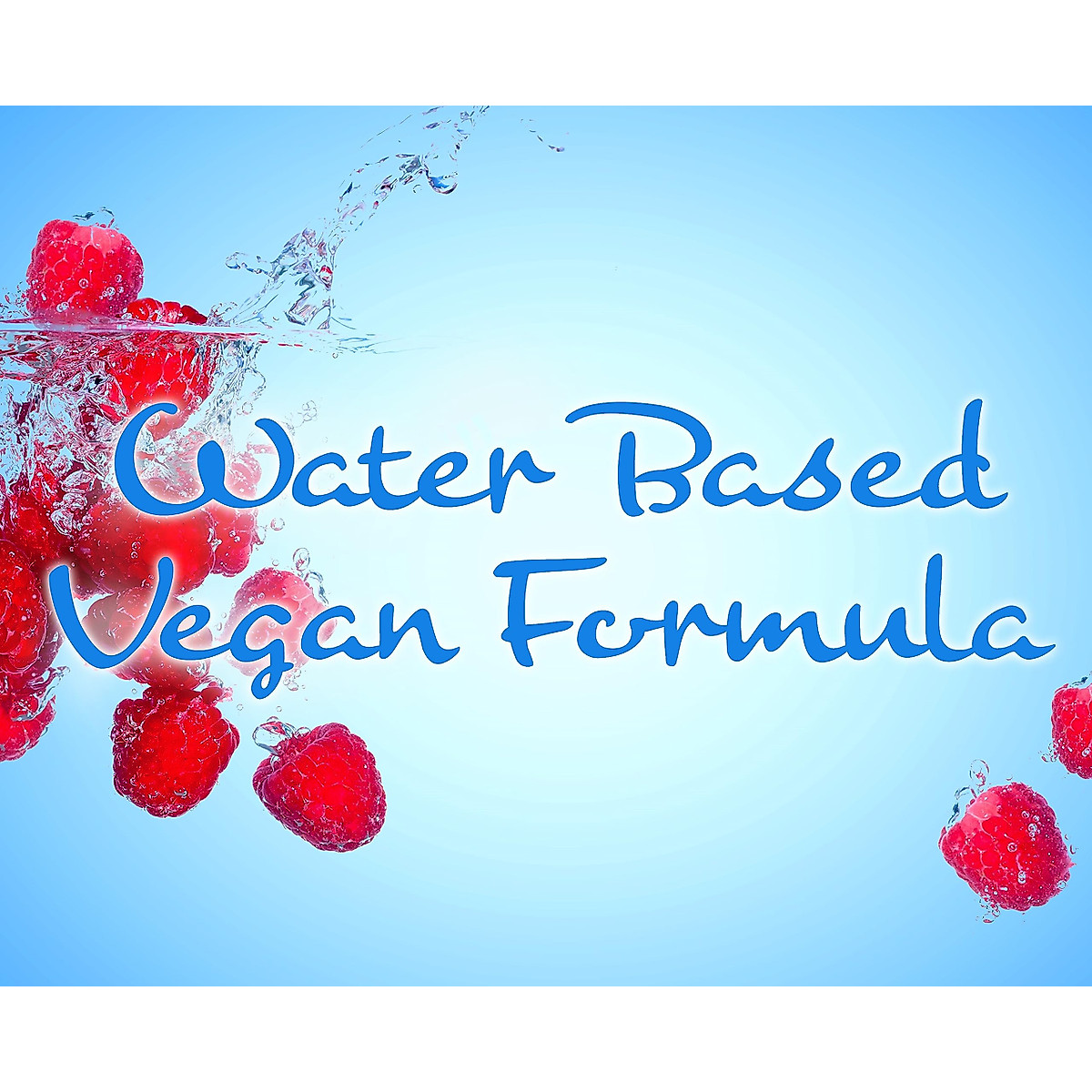 ID Lubricants Frutopia Personal Lubricant - Raspberry Flavored, Water Based Lube, 3.4 Fl Oz Bottle, Silver