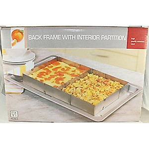 Tifan Adjustable Square Stainless Steel Mousse Cake Square Cake Ring Bakeware Tool