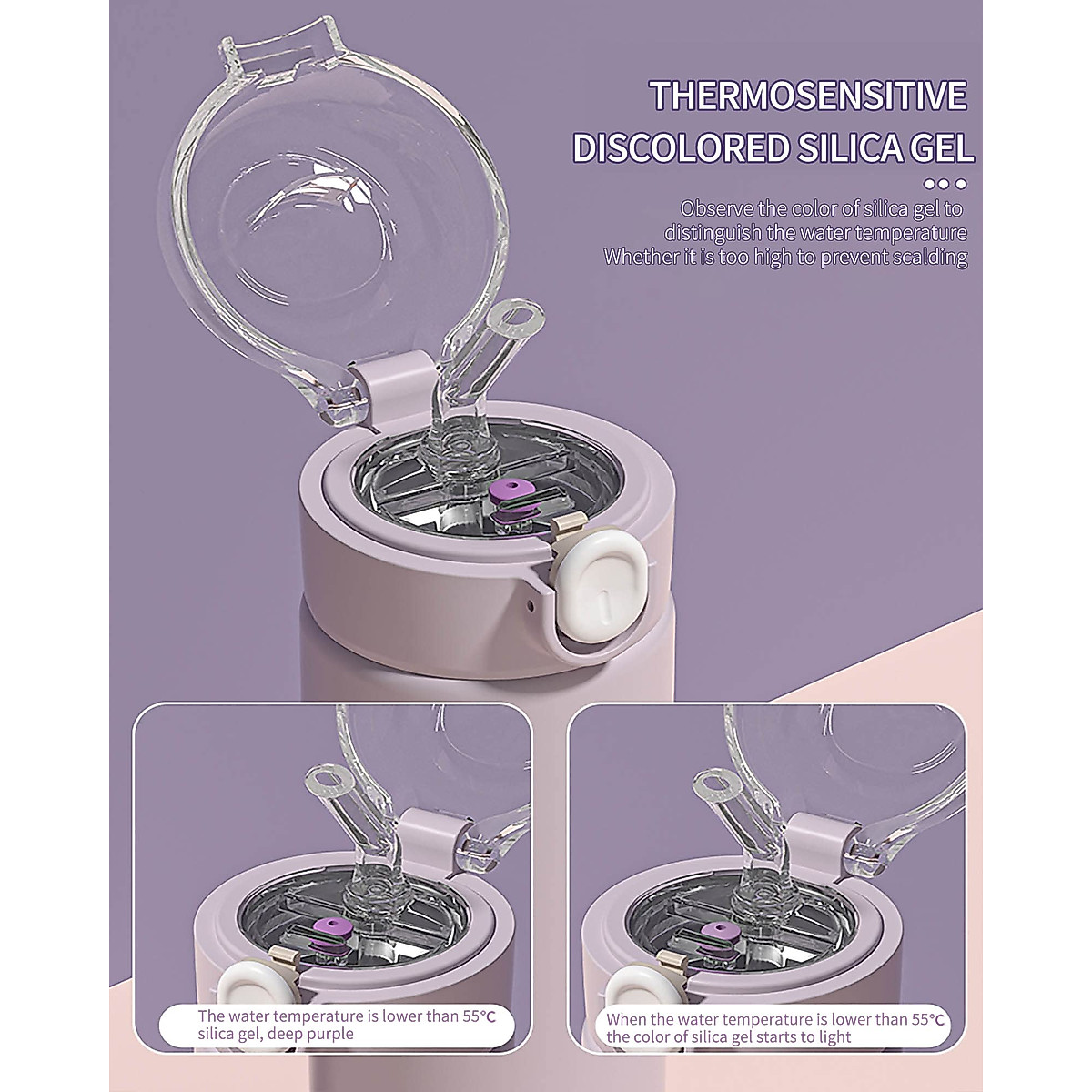 Insulated Travel Cup 8 Oz Stainless Steel Vacuum Travel Cup With Lid, Coffee Cup With Leak-Proof Flap, Splash-Proof, Reusable Thermos For Hiking (black)