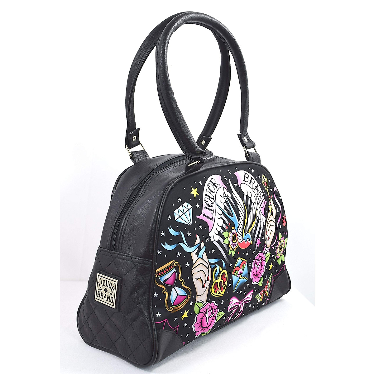 Liquor Brand True Love Flash Tattoo Sparrow Tattoo Art Bowling Bag