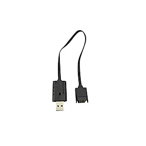 USB Charging Cable for UDIRC U37 D60, Aerial Photography Brushless Quadcopter Lithium Battery Charger Remote Control Drone Accessories, Drone Battery Charger Parts (Black)