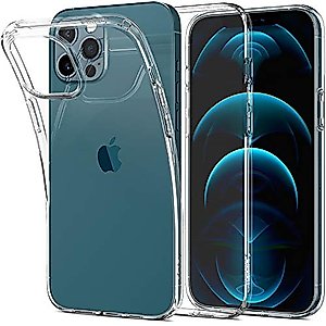 Spigen Liquid Crystal Designed for iPhone 12 Pro Max Case (2020.) - Crystal Clear