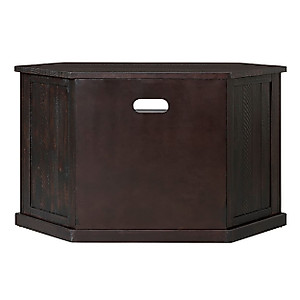 Martin Svensson Home TV Stand - Rustic Espresso Entertainment Center - Farmhouse Style - Large Versatile Cabinet Provides Ample Storage
