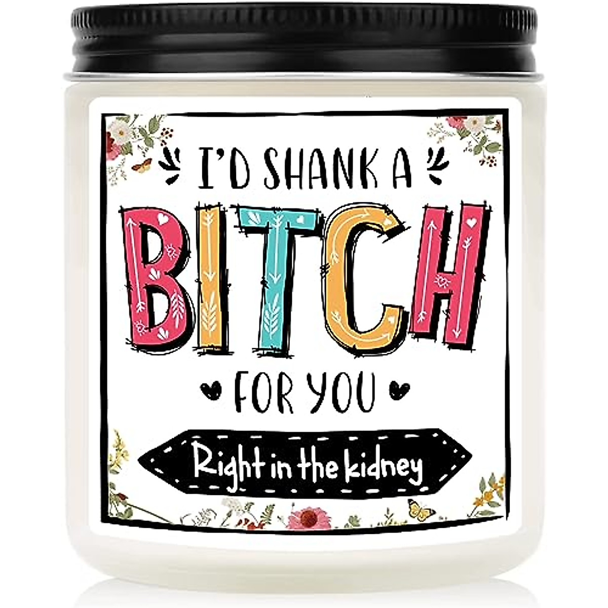 Best Friend, Thank You Gifts, Long Distance Relationship Gifts, Self Care Gifts for Women, Get Well Soon Gifts for Women, Sisters from Sisters, Birthday, Lavender Scented, 7oz Soy Wax Candles