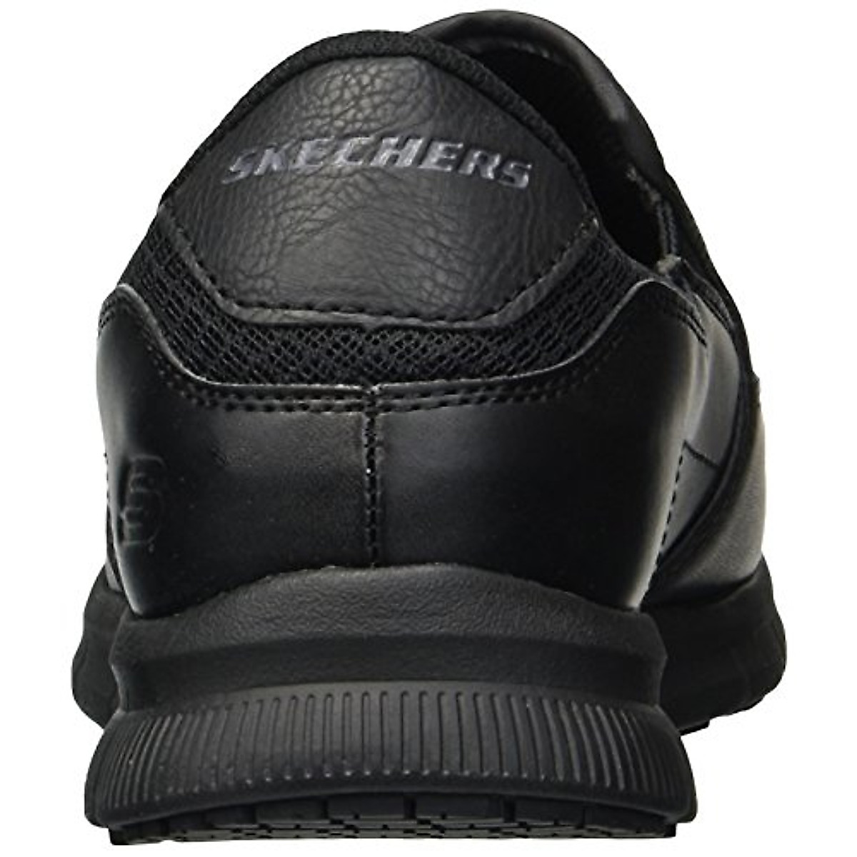 Skechers for Work Women's Nampa-Annod Food Service Shoe,black polyurethane,6.5 W US