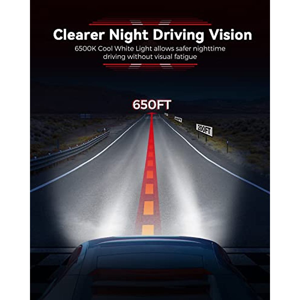 Laxmas H11/H8/H9 9005/HB3 LED Bulbs Combo, 36000 Lumens 140w 600% Super Bright 6500K Cool White, Plug and Play LED Bulbs Conversion Kit ,High Low Beam Replacement Pack of 4