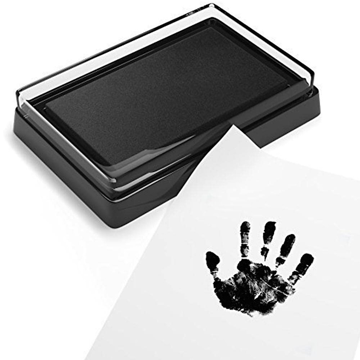 Baby Hand and Footprint Kit,Newborn Baby Clean Ink Pad Kit,Inkless Print Kit Pet Paw Stamp Print Kit for Baby Feet and Hands, Family Keepsake