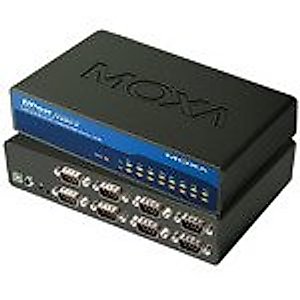 MOXA UPort 1610-8 USB to 8-Port RS-232 Serial Hub, USB 2.0 hi-Speed, 921.6Kbps, 15KV ESD Protection