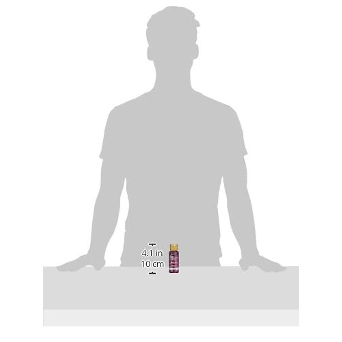 DecoArt Dazzling Metallics Paint, 2-Ounce, Berry