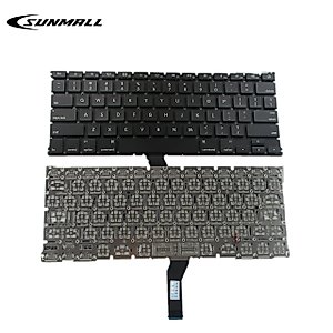SUNMALL A1466 Keyboard Keyboard Replacement Compatible with Apple MacBook Air 13" A1369 (2011) A1466 (2012-2015) MJVE2LL/A MD760LL/A MC965LL/A MD231LL/A MJVG2LL/A Series Laptop Keyboard