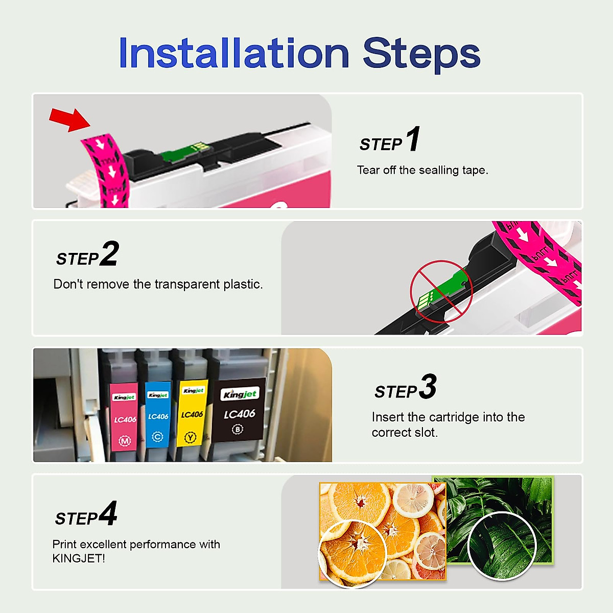 Kingjet Compatible Ink Cartridge Replacement for Canon CLI-251XL CLI 251 XL (3C/3M/3Y) Work with PIXMA MX922 IP7220 MG5520 MG5420 IX6820 IP8720 MG7120 MG6320 Printer