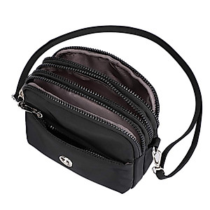 Collsants Small Purse Mini Nylon Crossbody Bag for Women Girls Cell Phone Purse Wallet Travel Purse