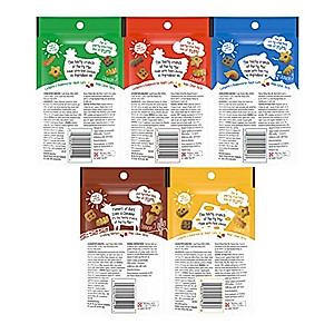 Friskies Party Mix Crunch Variety Pack (9 Flavors) - Wild West, Morning Munch, Mixed Grill, Picnic, Beachside, Cheezy Craze, Original, California Dreamin', and Meow Luau