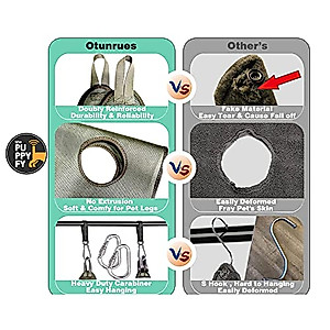 THEPUPPYFY Dog Grooming Hammock - Dog Hammock - Dog Nail Clippers-Dog Things - pet Grooming Hammock - Dog Grooming Harness Holder - cat Grooming Hammock - Dog Hammock for Grooming (S/Under 55 LB)