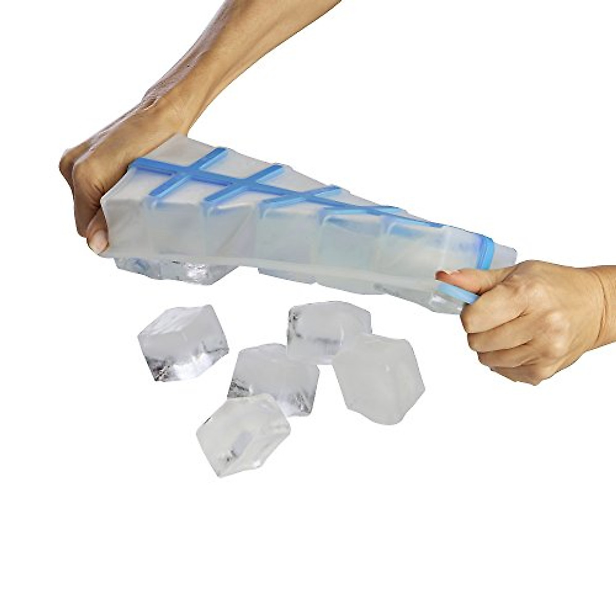 GoodCook , Prep and Freeze Stackable, Easy Release Silicon Cube Tray, 2-ounce Ice Cubes, Baby Food, Herb Butter, Cold Brew Cubes