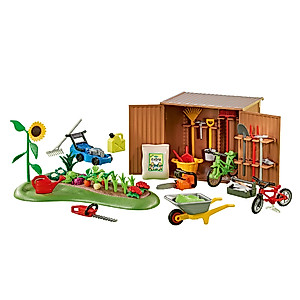 Playmobil Add On #6558 Tool Shed with Garden - New Factory Sealed