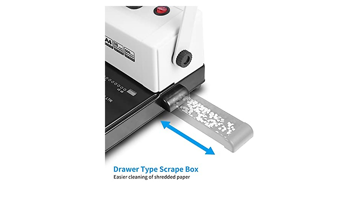 Professional MAKEASY Electric Coil Binding Machine - Manual Punch