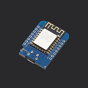 Weewooday 10 Pieces Development Board NodeMcu Mini D1 Module for ESP8266 ESP-12F 4M Bytes WLAN WiFi Internet Development Board Compatible with Arduino
